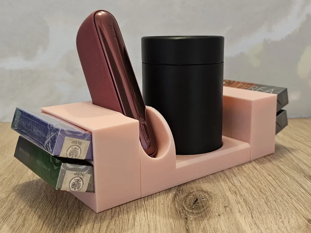IQOS Iluma Stand, Box Shelves + Ashtray by Toki_3D - MakerWorld