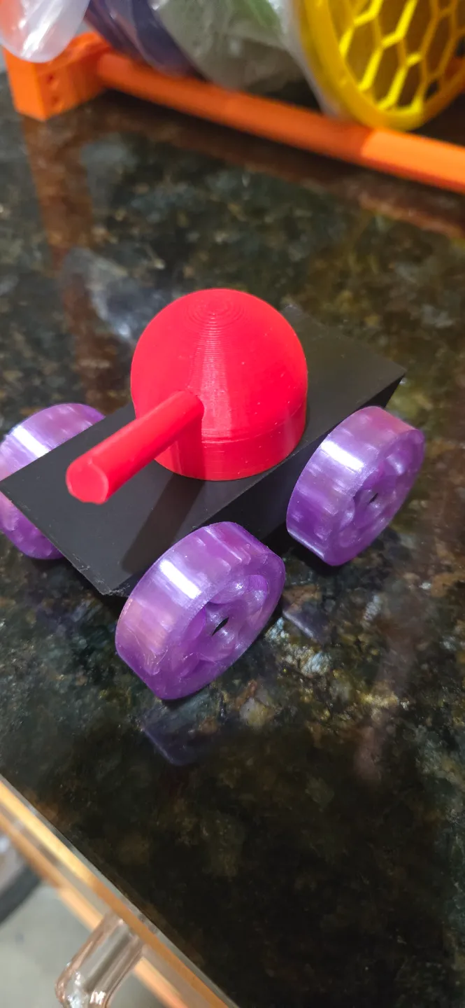 Cute Tank with 3 color in one print by Shawn - MakerWorld
