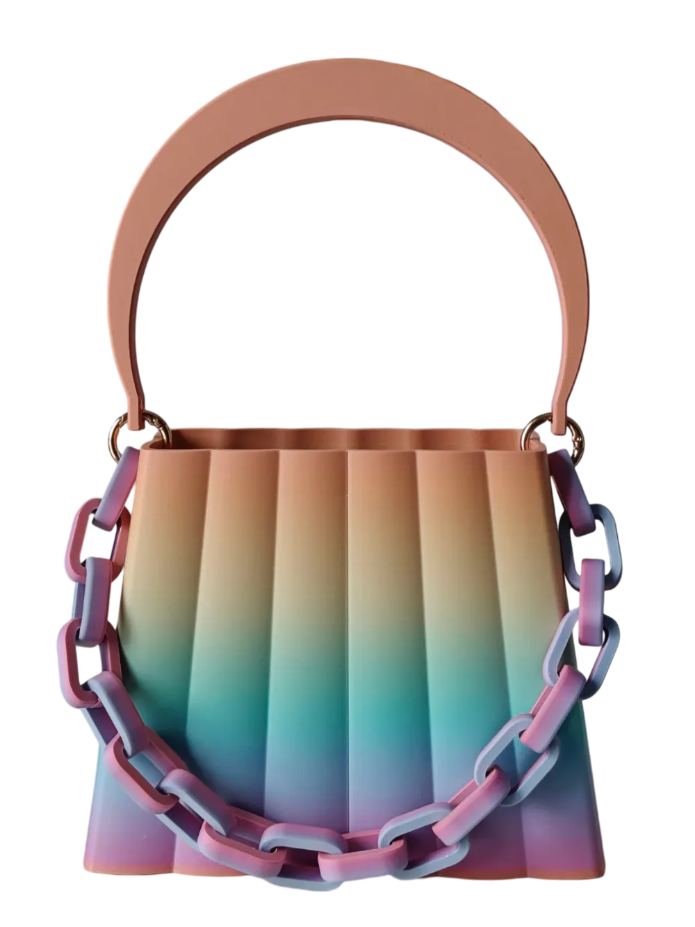 Borsa Shell con Manico e Catena da LittlePrint - Maker World