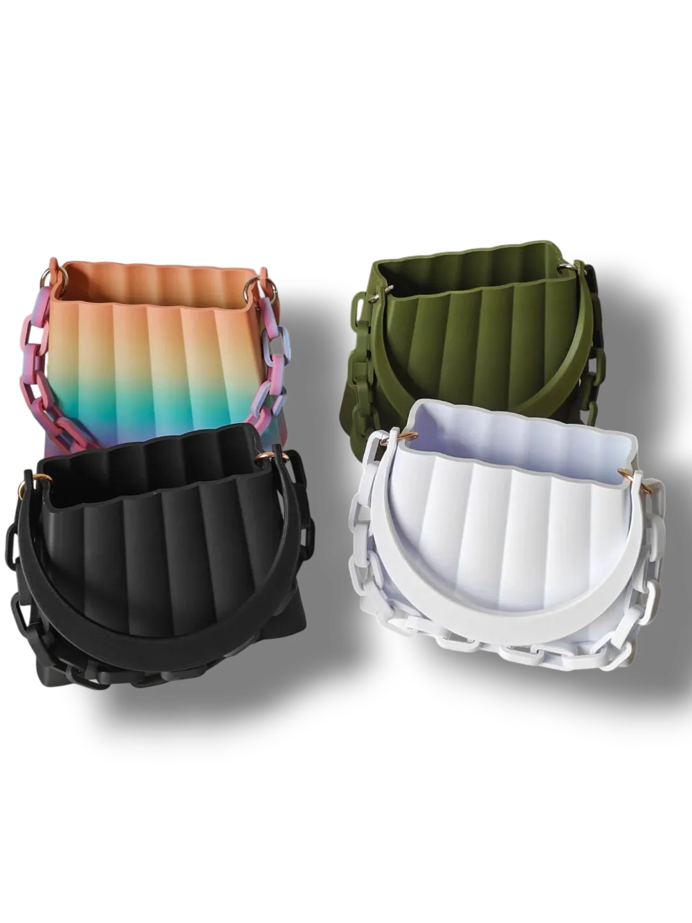 Borsa Shell con Manico e Catena da LittlePrint - Maker World