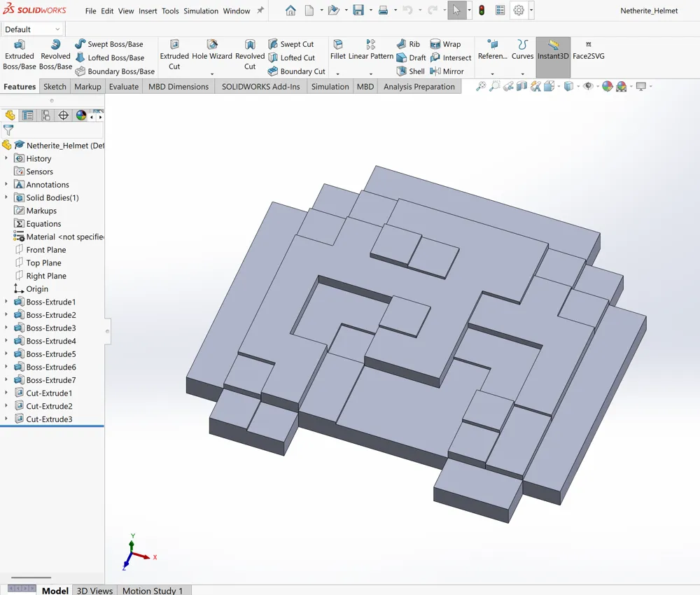 Netherite Armor Full Set - Minecraft Item Frame by jongoodfeller ...