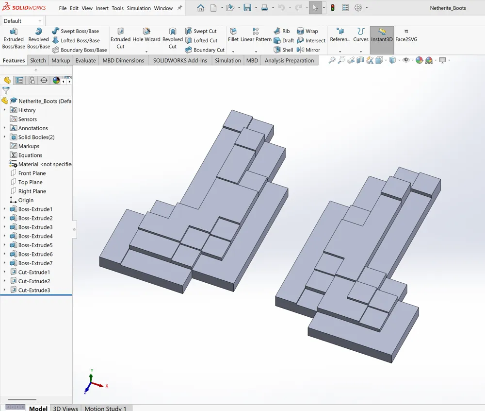 Netherite Armor Full Set - Minecraft Item Frame by jongoodfeller ...