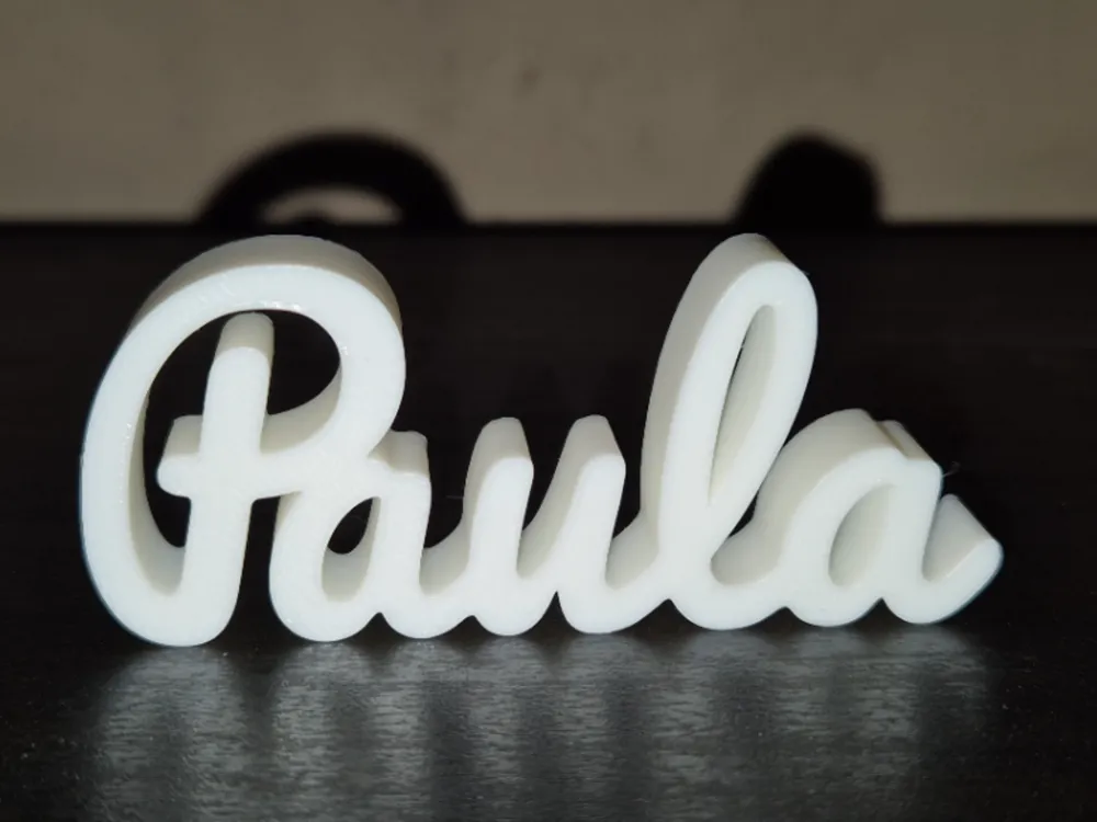 Paula Name Sign Display Decor by GabT MakerWorld: Download Free 3D Models