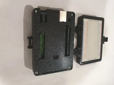 Arduino Uno Case w/ Breadborad Insert Remixed by ItzAsilaMakerWorld ...