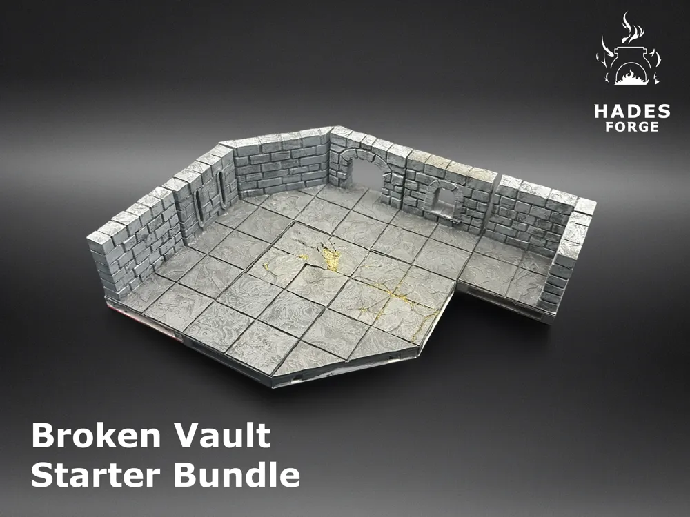 Broken Vault Starter Bundle - Free 3D Print Model - MakerWorld