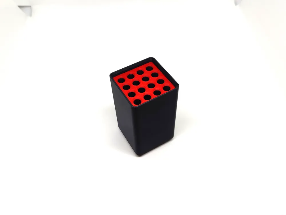 Small file holder Gridfinity 1x1x10u - Free 3D Print Model - MakerWorld