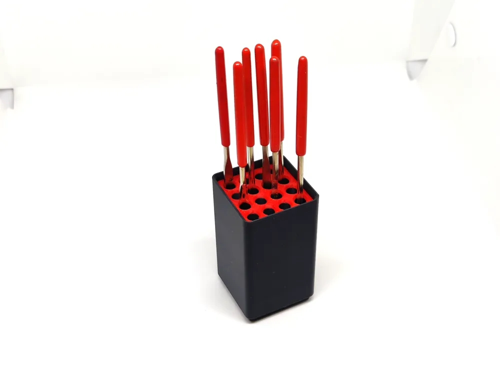 Small file holder Gridfinity 1x1x10u - Free 3D Print Model - MakerWorld