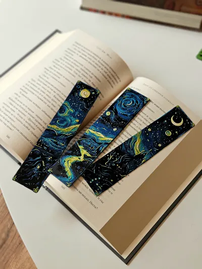 "Starry Night Dreams" - Bookmarks Set by C3D - MakerWorld