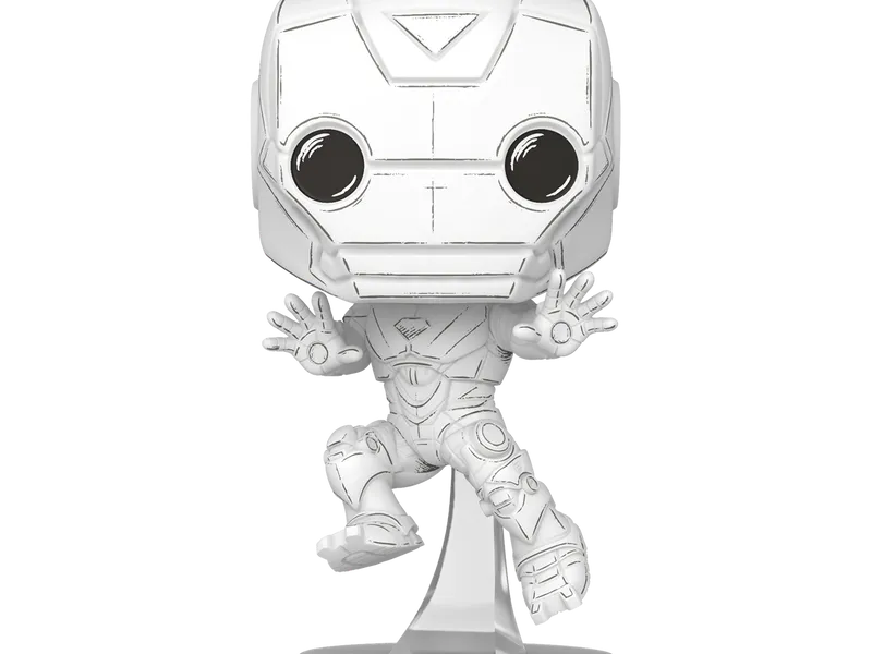 Pop! Iron Man (Sketched Deco) - Free 3D Print Model - MakerWorld