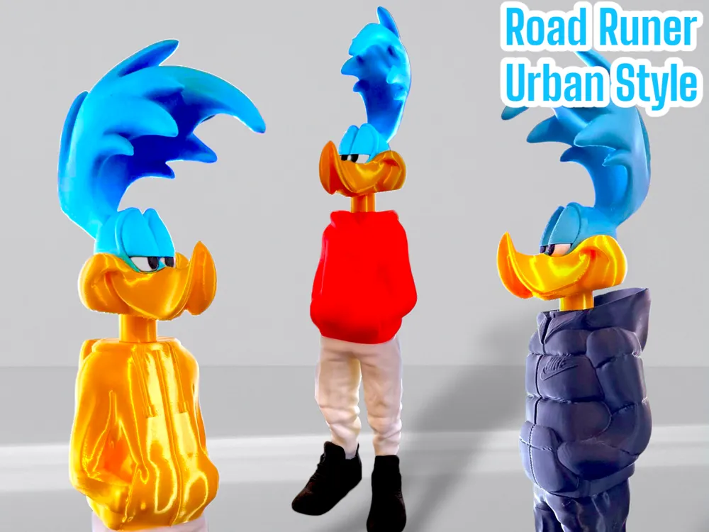 Road Runner Urban Style by Leon3D_DS MakerWorld: Download Free 3D Models