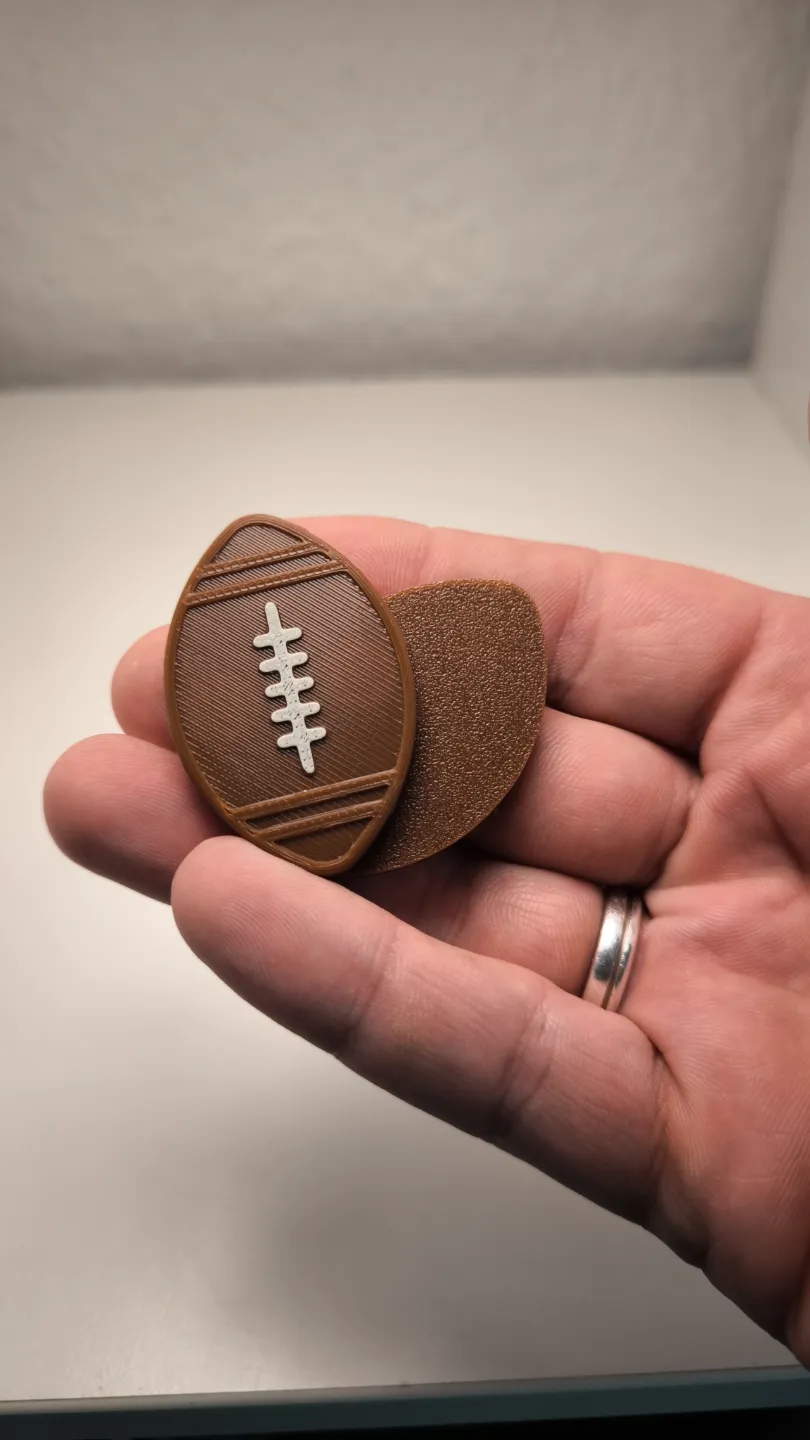 Fidget Slider Football by 3D-Bude Wesermarsch - MakerWorld