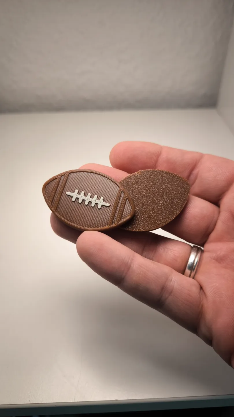 Fidget Slider Football by 3D-Bude Wesermarsch - MakerWorld