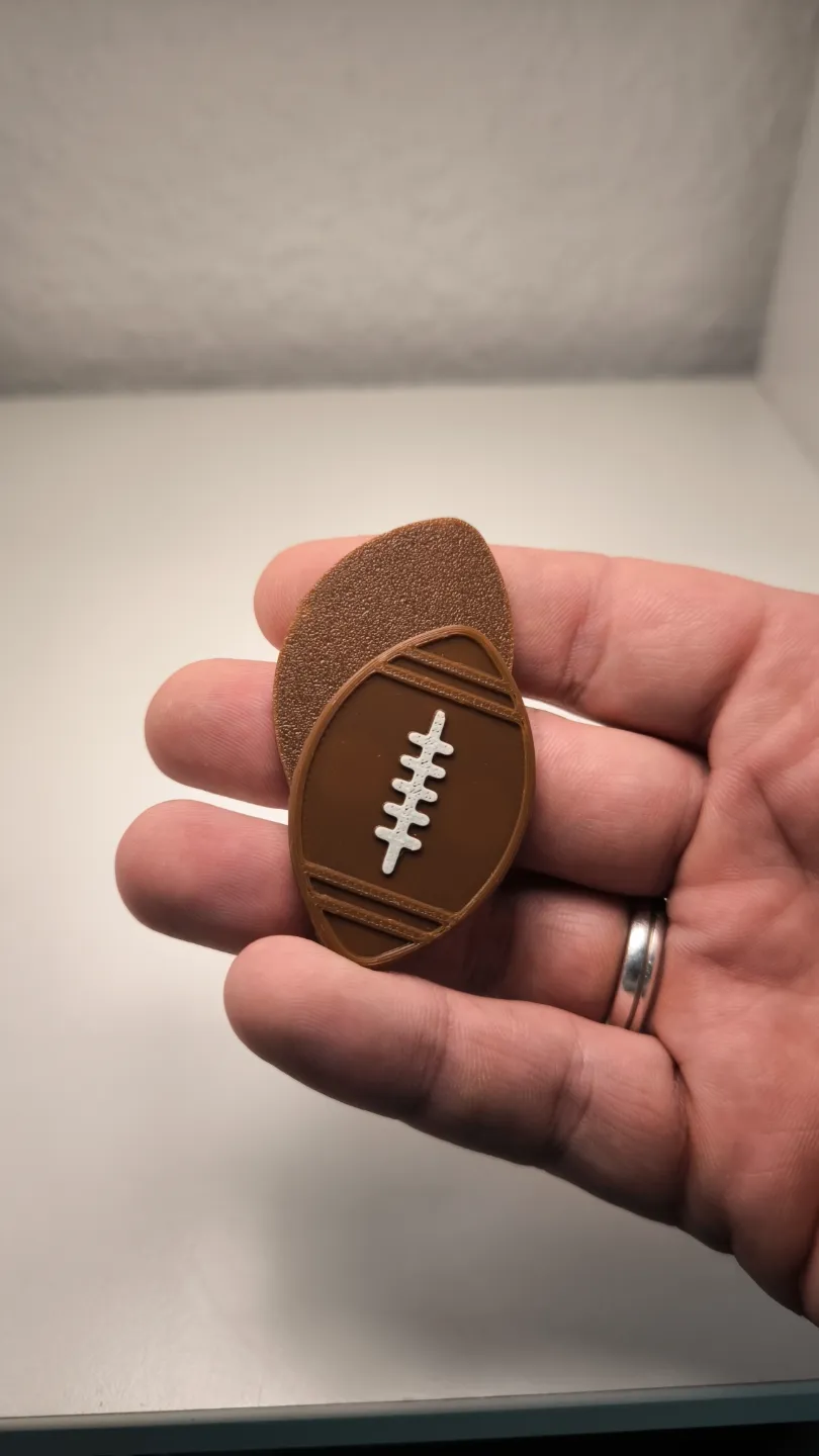 Fidget Slider Football by 3D-Bude Wesermarsch - MakerWorld
