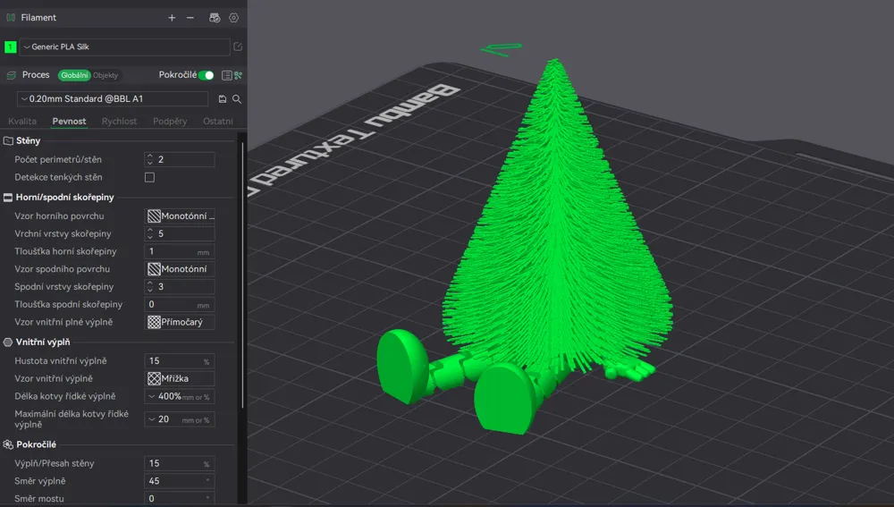 Christmas Tree with articulated legs - Christmas tree with articulated ...