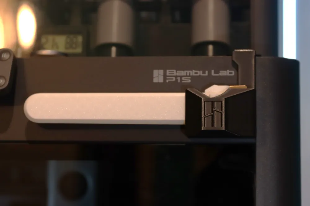 Bambu Scraper Holder For P1S/P1P Top Hole by Aweyeahdawg - MakerWorld