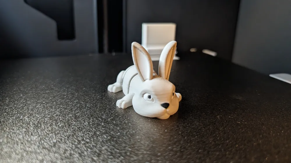 Rabbit - Articulated Figure Keychain - Free 3D Print Model - MakerWorld