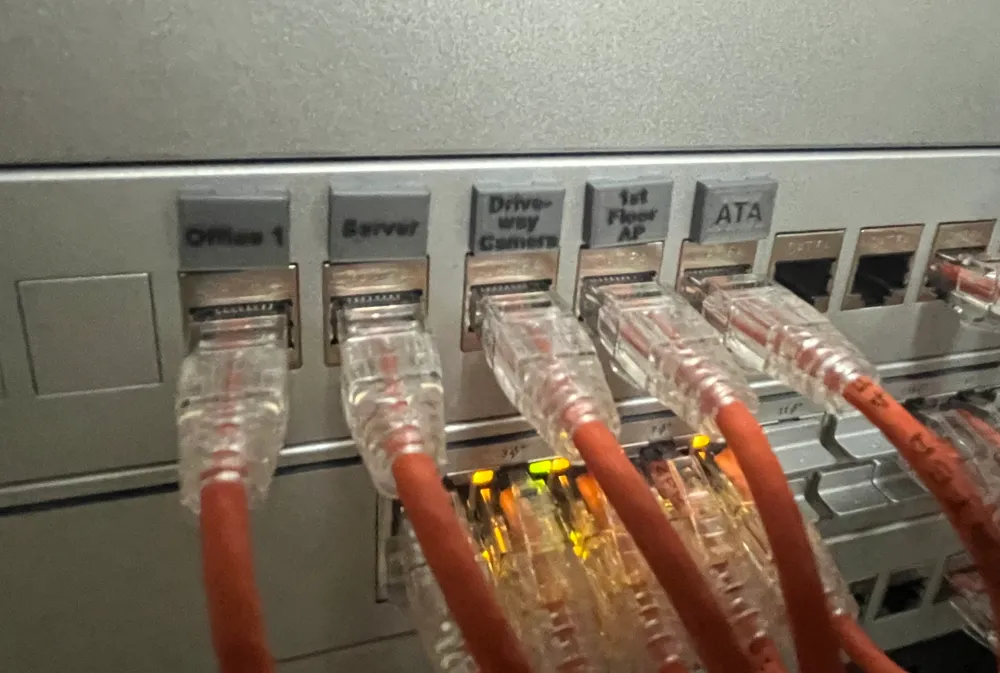 Magnetic Patch Panel Label by _Rand_ MakerWorld: Download Free 3D Models