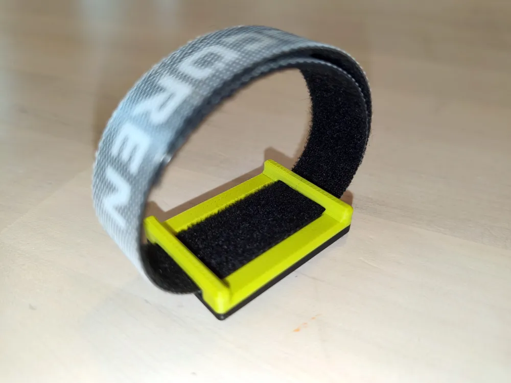 Universal Mounting Unit for Velcro Band - Free 3D Print Model - MakerWorld