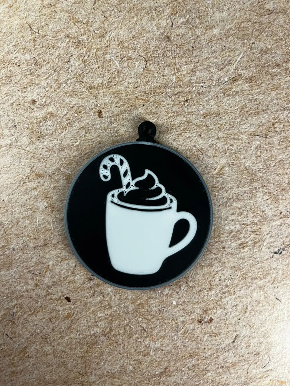 Hot Cocoa & Candy Cane – Christmas Ornament - Free 3D Print Model ...