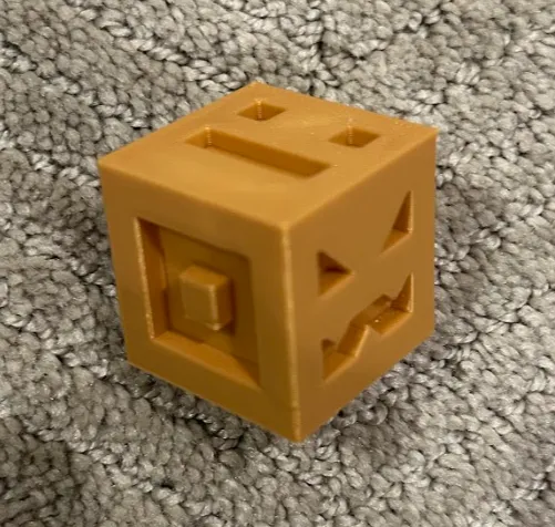 Geometry Dash Cube Mashup by SpiderChef - MakerWorld