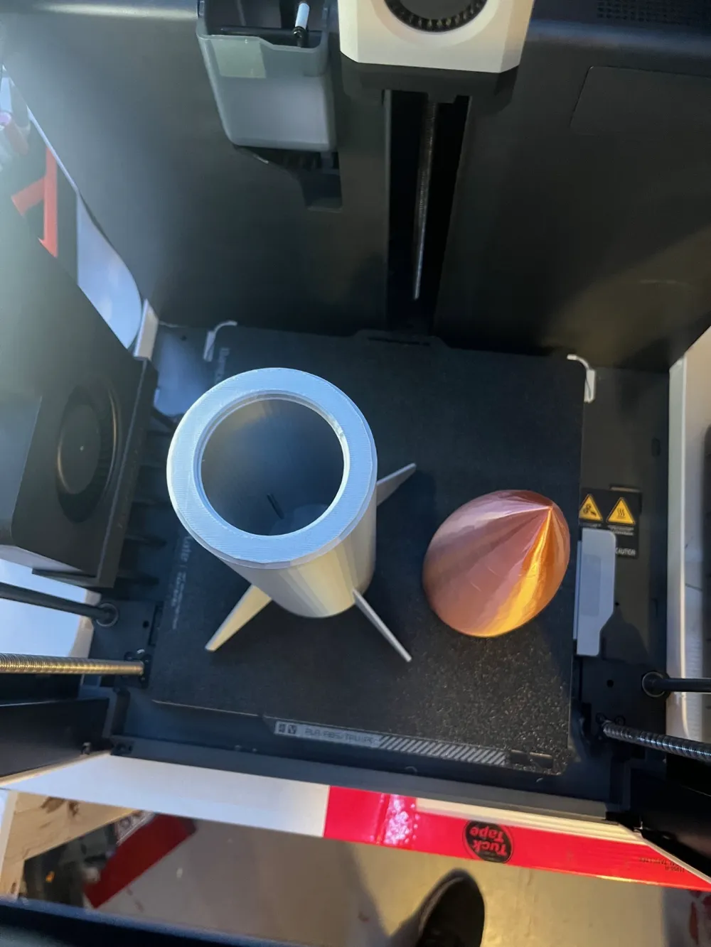 Rocket + secret stash, screwable warhead by Tommy Gun - MakerWorld