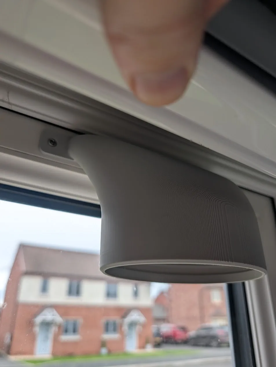 100mm / 4" window vent duct - Free 3D Print Model - MakerWorld