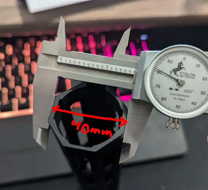 MLOK Hand Stop Kit (hand stop with finger nub) - Free 3D Print Model ...