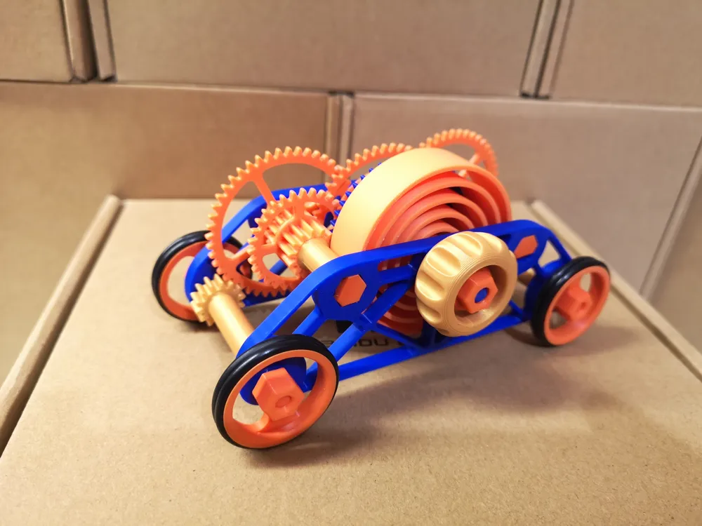 Spring Car – Customizable Construction by AD-Concept MakerWorld ...