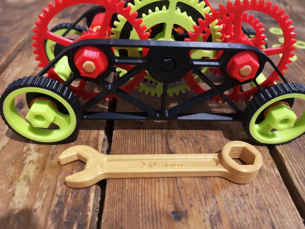 Spring Car – Customizable Construction by AD-Concept MakerWorld ...