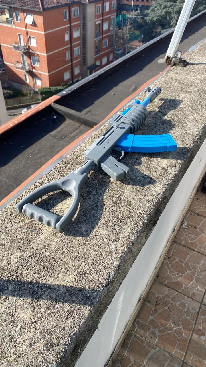 rust assault rifle , ak Remixed by nurskum - MakerWorld