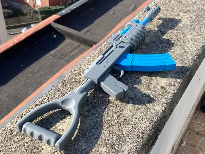 rust assault rifle , ak Remixed by nurskum - MakerWorld