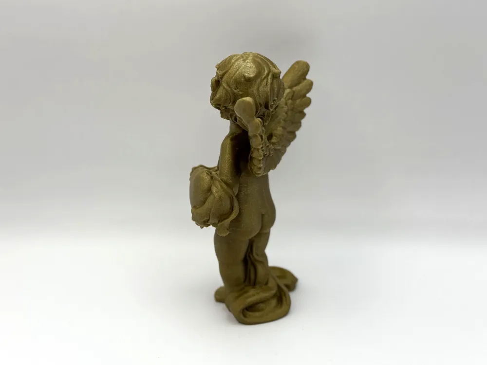 Angel Decoration, Cherub with Heart by Stigern - MakerWorld