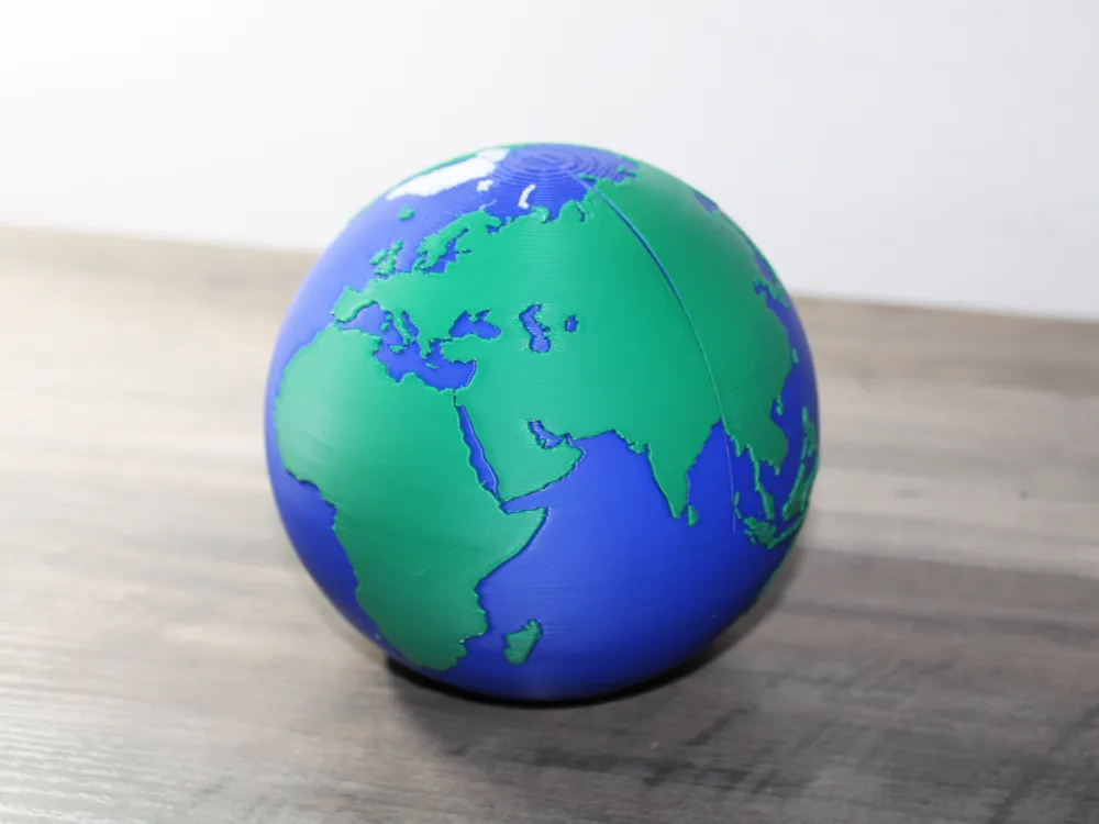 Interactive Earth Model with Layers by Franken 3D MakerWorld: Download ...