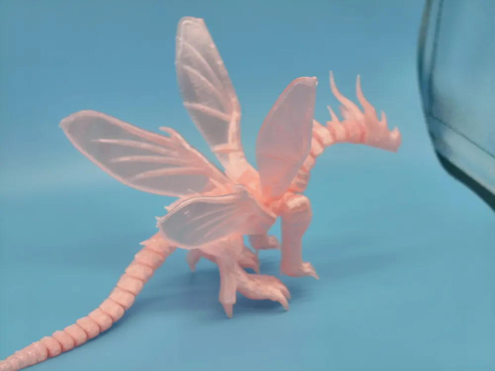 Wyvern, Print in Place - Free 3D Print Model - MakerWorld