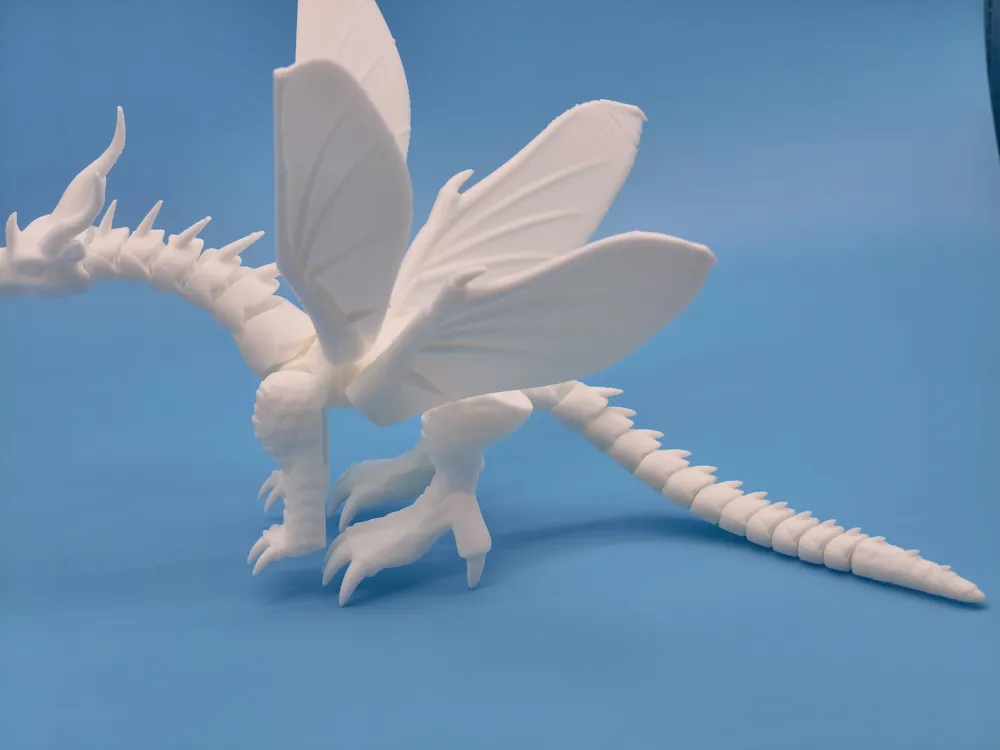 Wyvern, Print in Place - Free 3D Print Model - MakerWorld