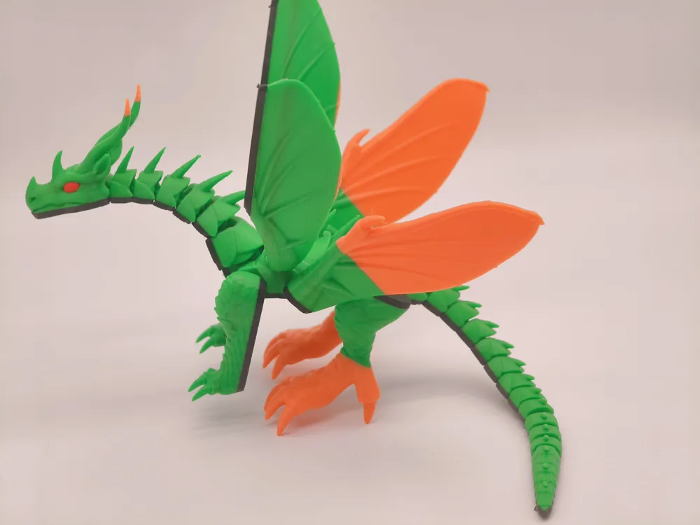 Wyvern, Print in Place - Free 3D Print Model - MakerWorld