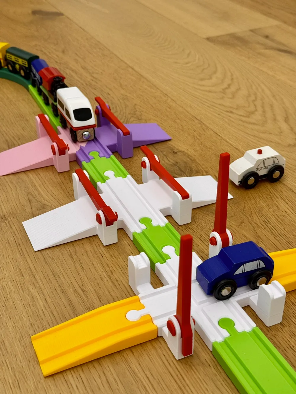 Level Crossings - KYZ Train Tracks by KYZ Design - MakerWorld