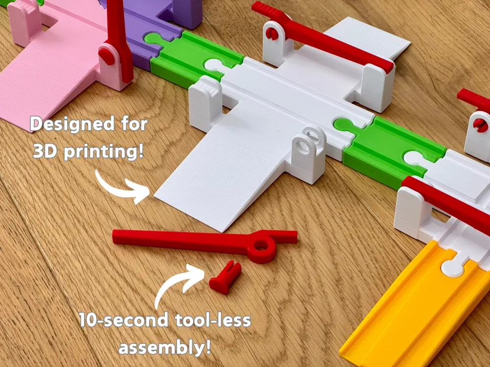 Level Crossings - KYZ Train Tracks by KYZ Design - MakerWorld