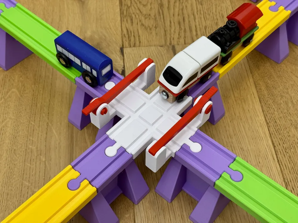 Level Crossings - KYZ Train Tracks by KYZ Design - MakerWorld