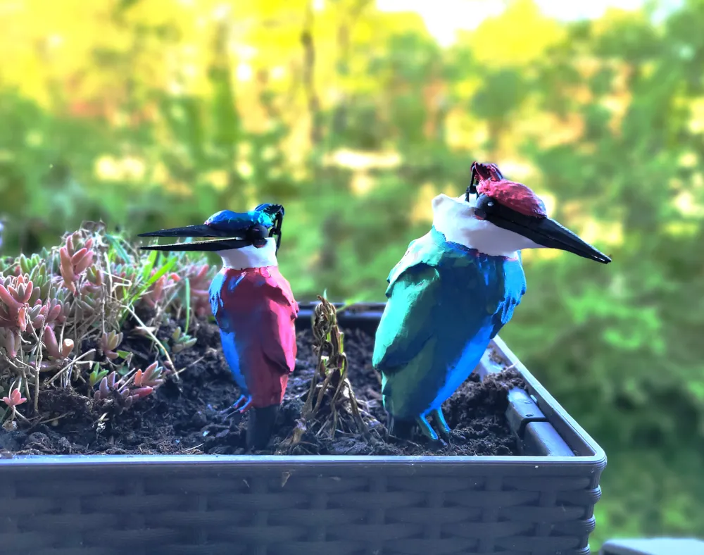 Pájaro Auto-Riego - Versión GRANDE 100 ml por H2Jack ConceptsMakerWorld ...