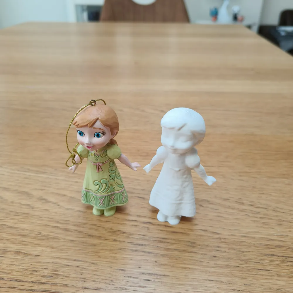 Anna frozen statue 3d scan - Free 3D Print Model - MakerWorld