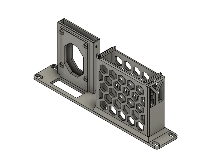 TP-Link LS105G + RPi & SSD 10-Zoll-Rack-Halterung – Kostenloses 3D ...