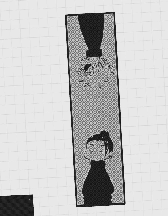 bookmark jujutsu kaisen - Free 3D Print Model - MakerWorld