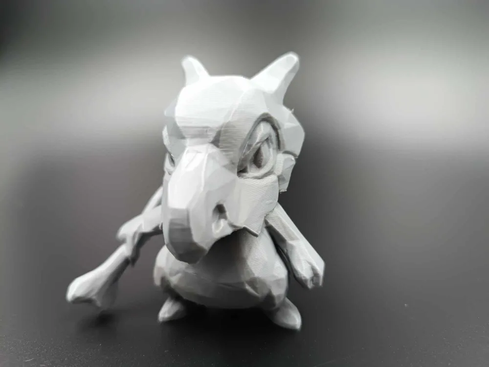 Low Poly Cubone Pokemon by drakeforge3d MakerWorld: Download Free 3D Models