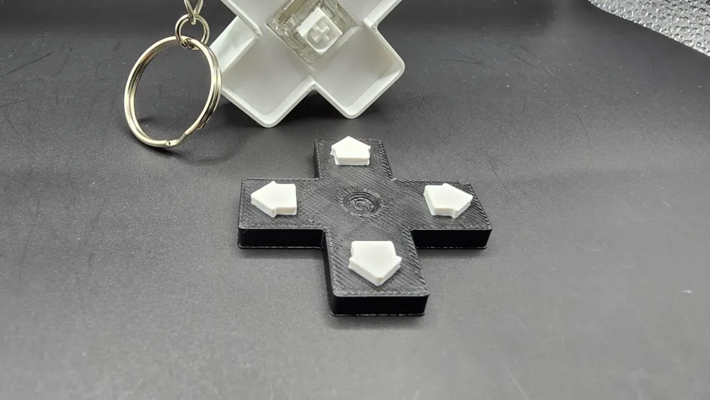 Retro Mini D-Pad Clicker w/ Keychain eyelet or Not by PrintCraft ...