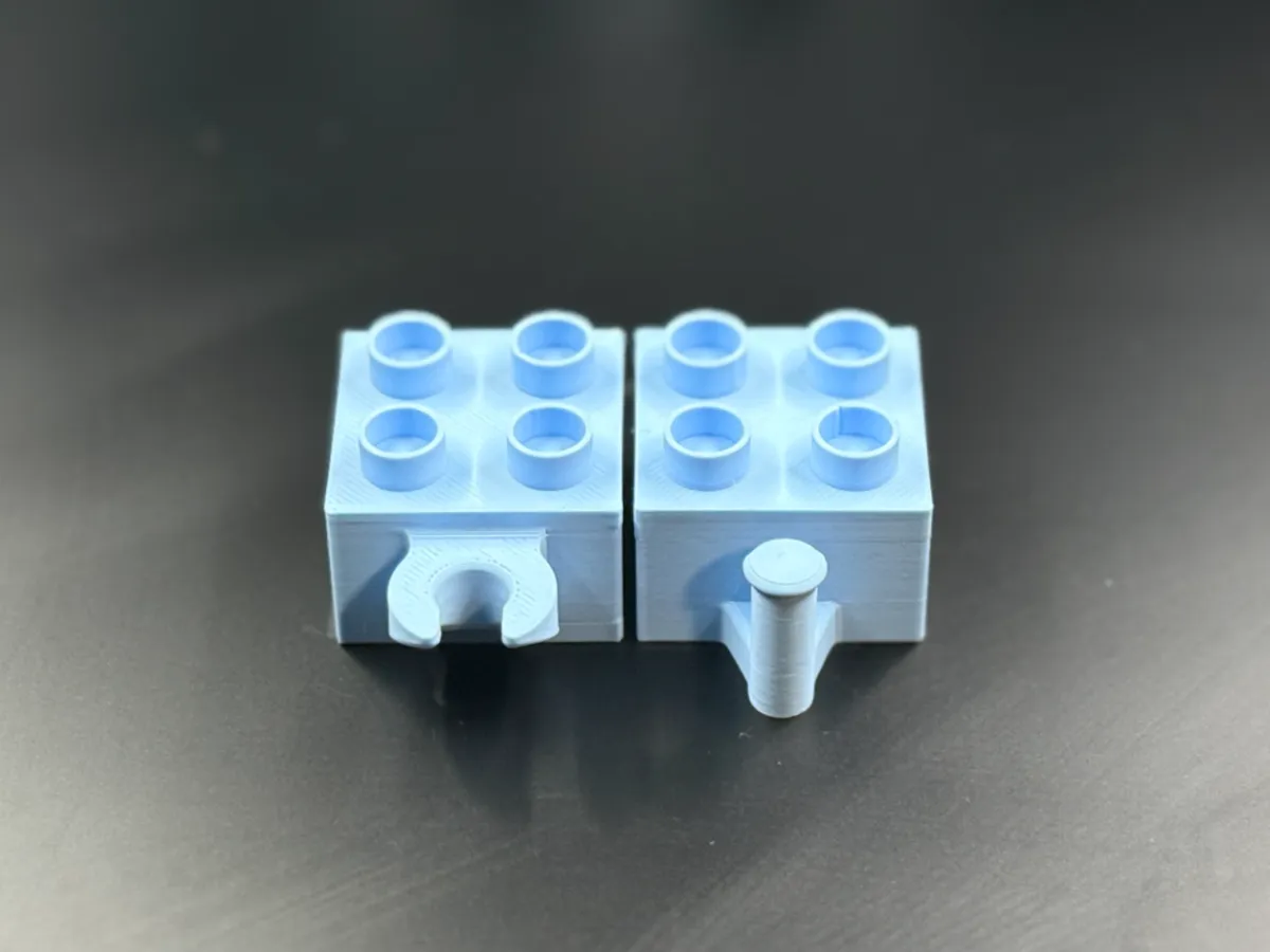 Duplo train grip block - Free 3D Print Model - MakerWorld