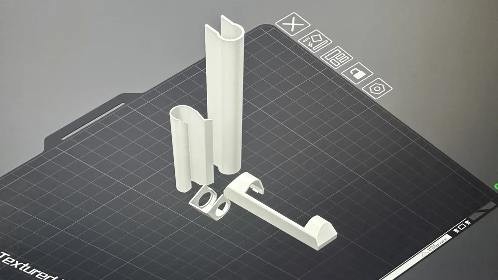 Window Hinge Cover for Internorm Windows - Free 3D Print Model - MakerWorld