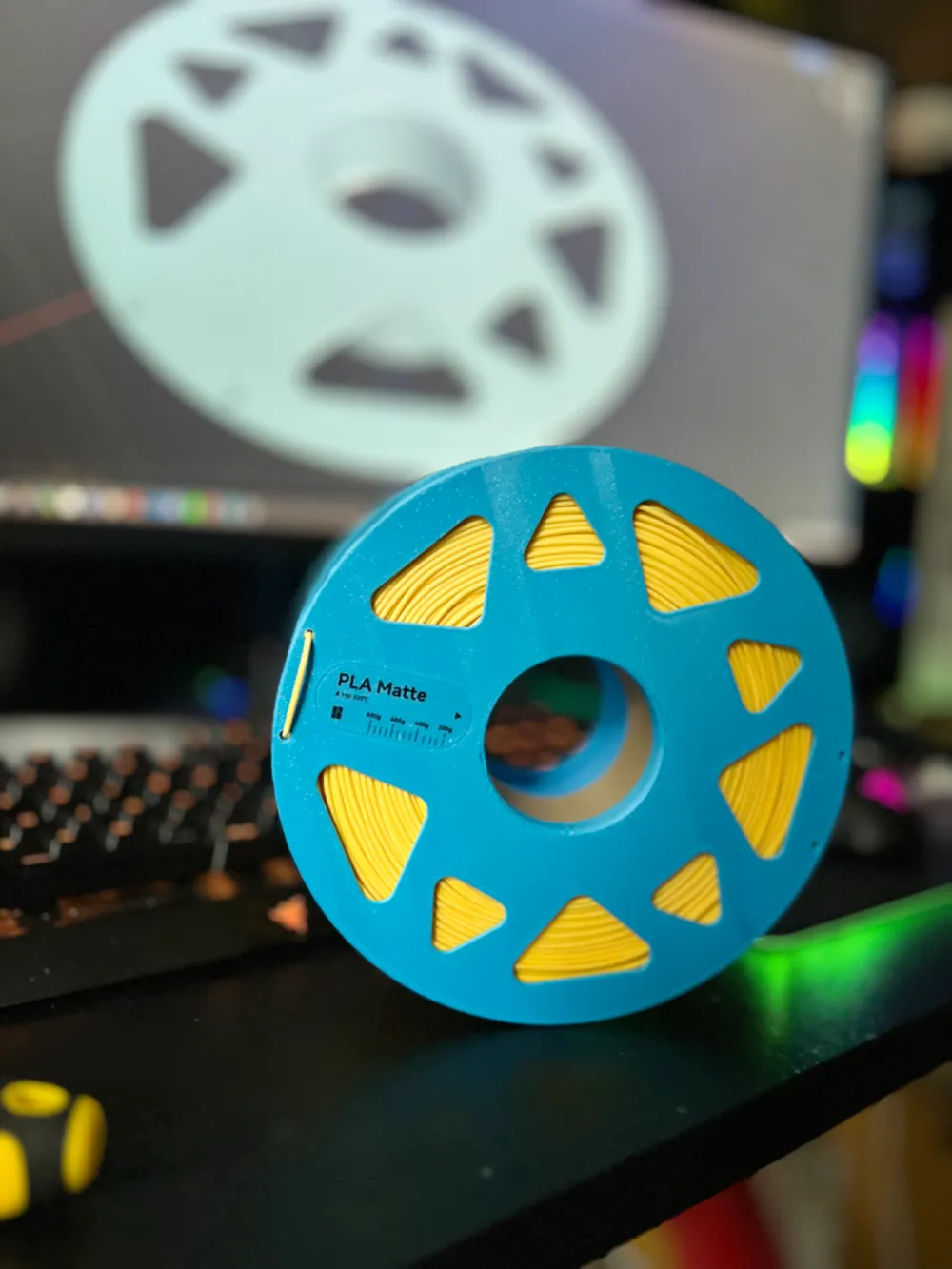 Bambu reusable spool 180mm Remixed by makersark3d - MakerWorld