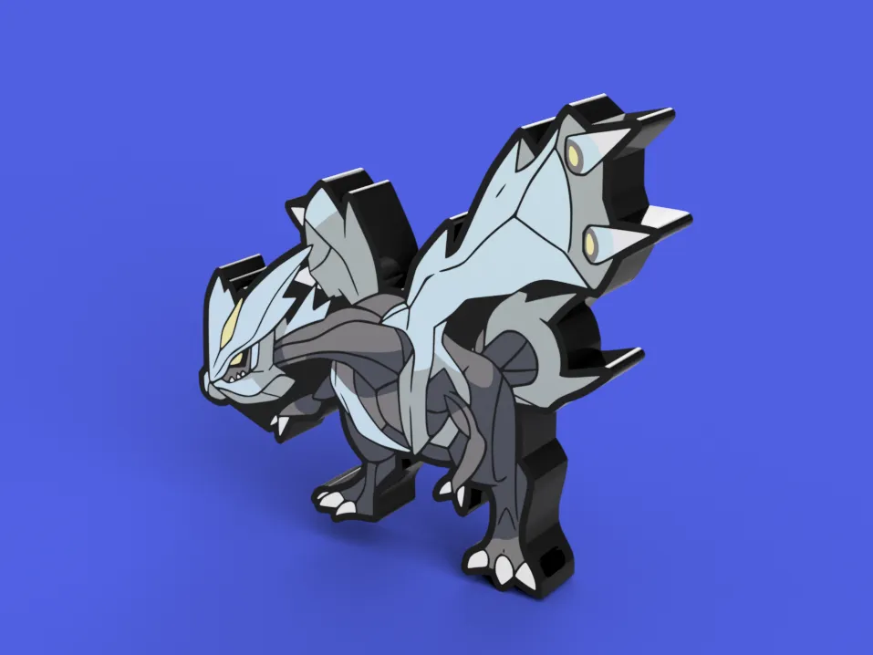 Kyurem Lightbox by Sitsero - MakerWorld