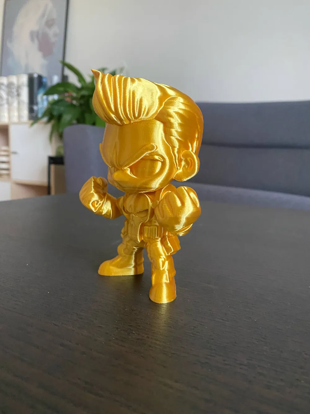 The Punisher Chibi style - Free 3D Print Model - MakerWorld